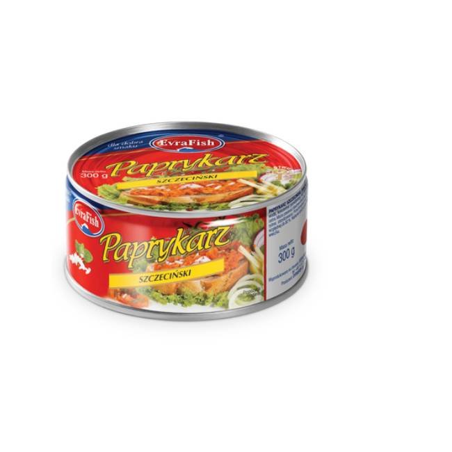 Paprykarz szczeciński Evra Fish 300g - Polski sklep w Norwegii ...