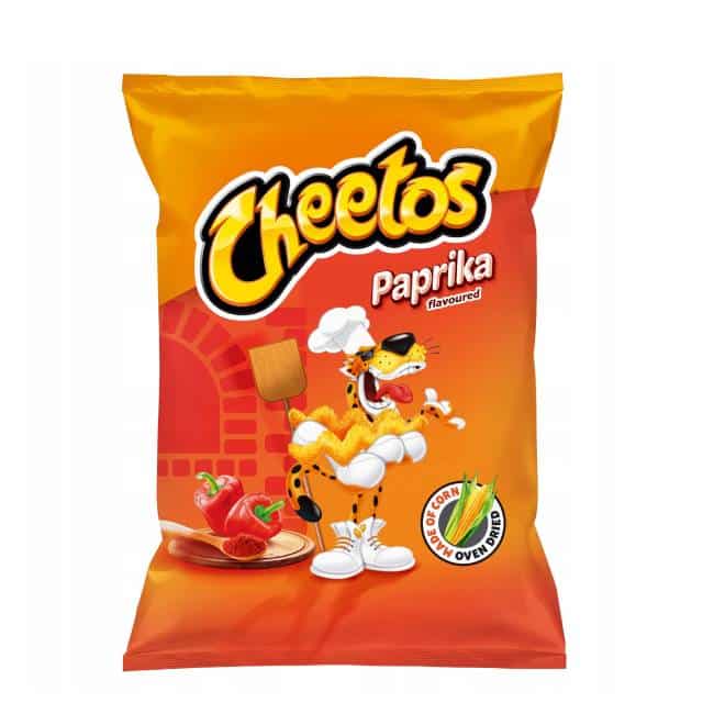 Chrupki Cheetos paprykowe 130g - Polski sklep w Norwegii - PolMarket.no